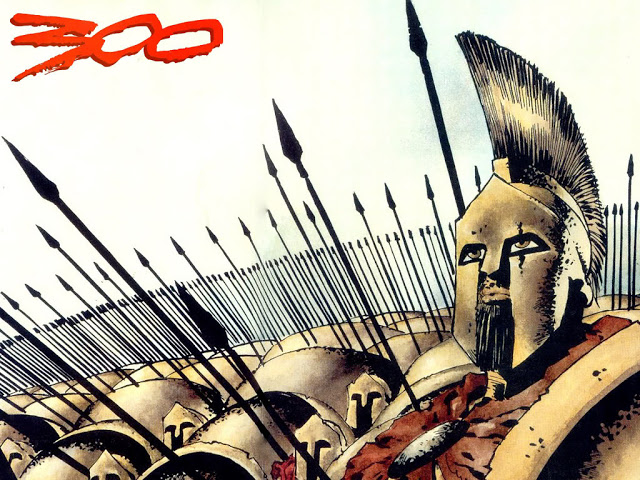 20 anos de 300 de Esparta (Frank Miller e Lynn Varley)