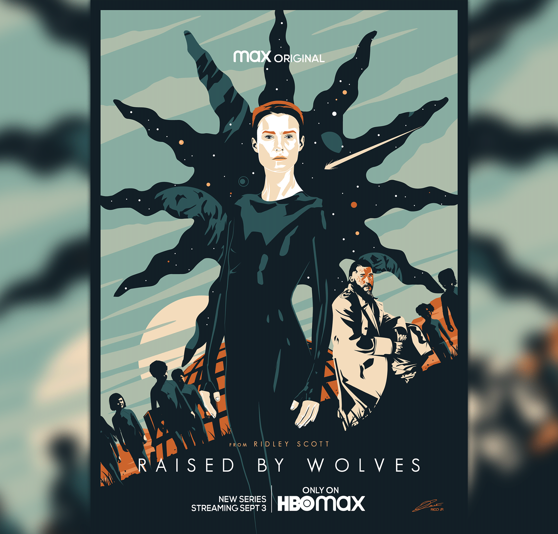 Crítica | Raised by Wolves é uma ficção científica distópica estilosa e ...