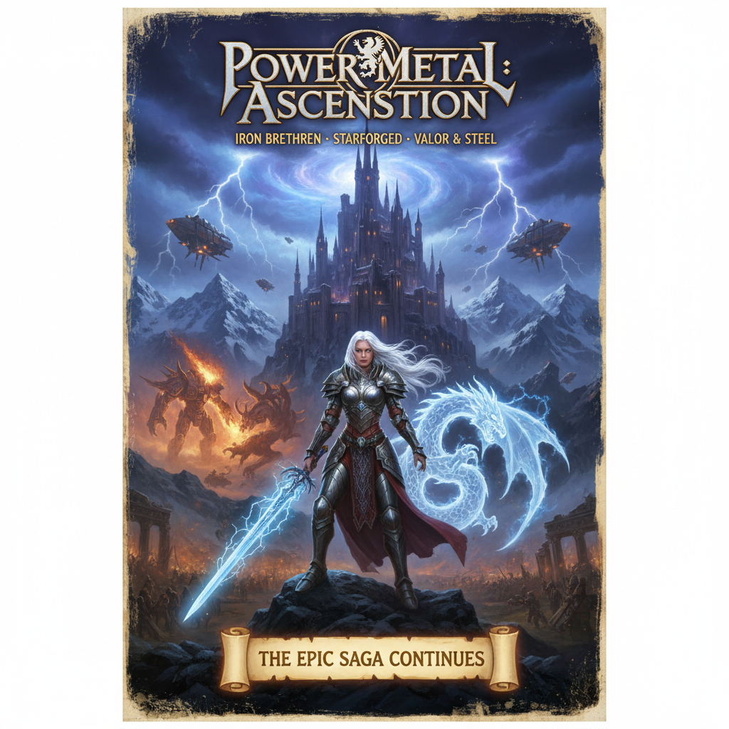 A Saga do Power Metal: Das Origens Épicas à Renovação Contemporânea